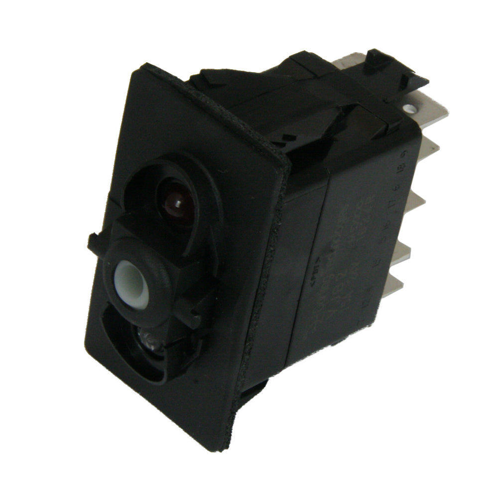 Carling V Series Switch Body Double Pole ON OFF ON Two Independent LED ...